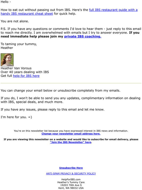 Heather's Tummy Care: Get the IBS restaurant guide and restaurant cheat ...
