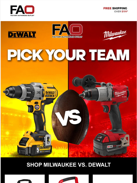 Factory Authorized Outlet: Pick Your Team - Who Will Win? | Milled