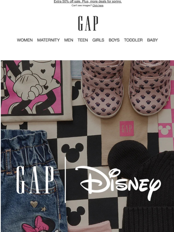 Gap: Open for Disney magic | Milled