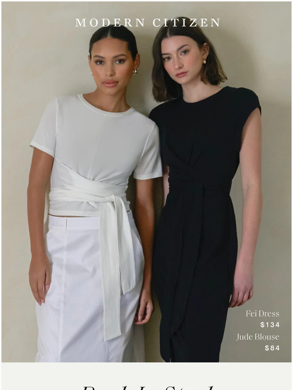 modern citizen: Our signature styles are back in stock ️ | Milled