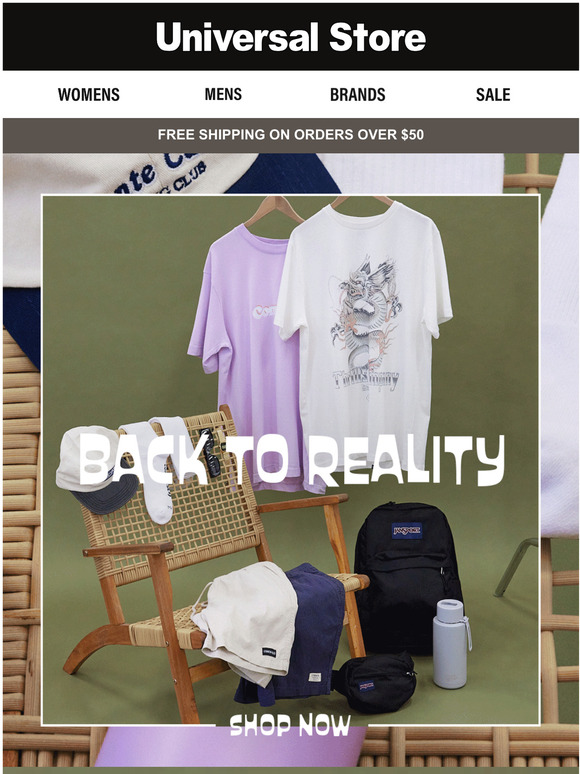 Universal Store: Your back to reality checklist | Milled