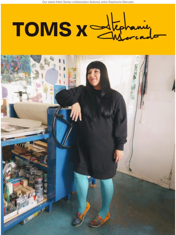 TOMS: NEW drop—Our Artist Series | Milled