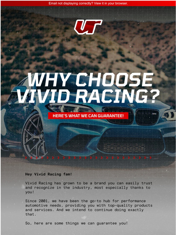 Vivid Racing: 😉 Here's WHY You Should Choose Vivid Racing! | Milled