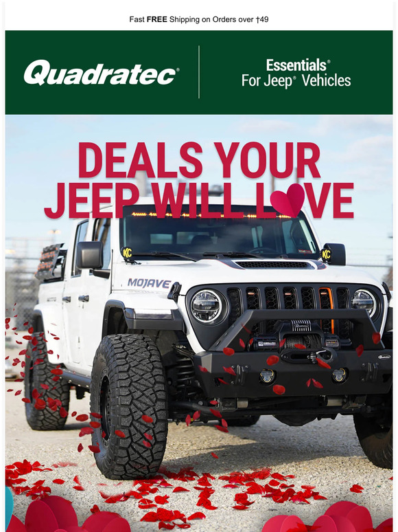 Quadratec: Deals your Jeep will Love | Milled