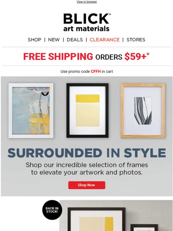 Blick: Frames you’ll fall in love with | Milled