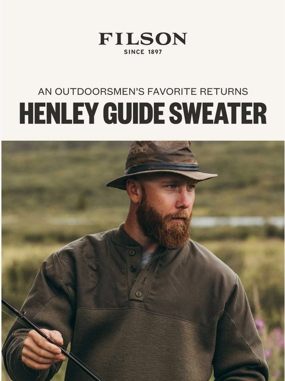 Filson: The Wool Sweater Every Outdoorsman Needs | Milled