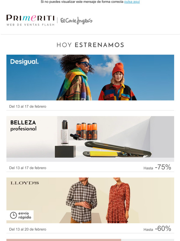 Primeriti: La moda que te gusta hoy en Desigual y Lloyd's. No te lo ...