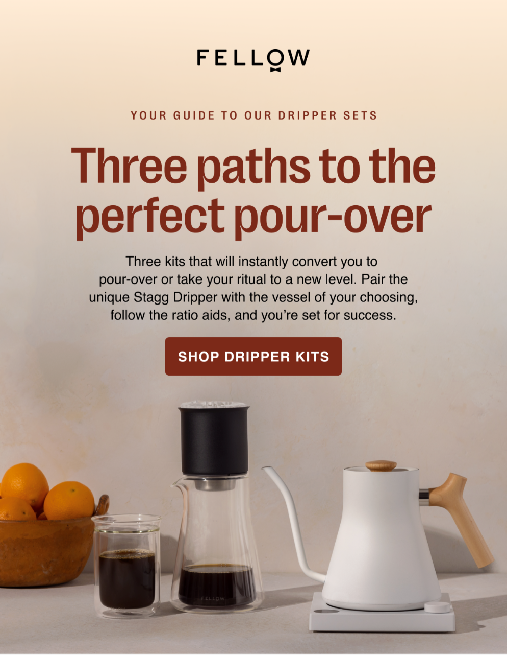 Fellow Products: A guide to our unique dripper kits | Milled