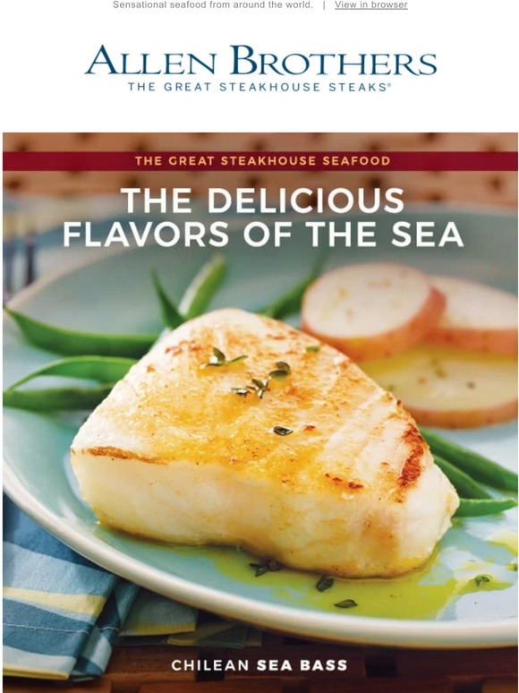 Allen Brothers: Delicious Flavors of the Sea: Fish & Seafood In Stock ...