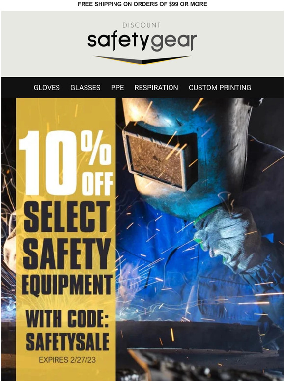Discount Safety Gear: Safety Gear Saves Lives! | Milled