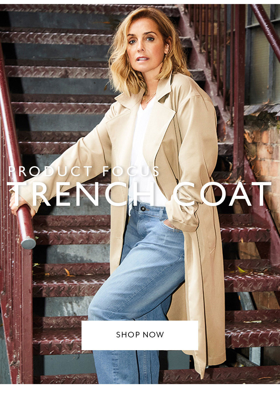 Peacocks: Must have trench coat as seen on you! | Milled