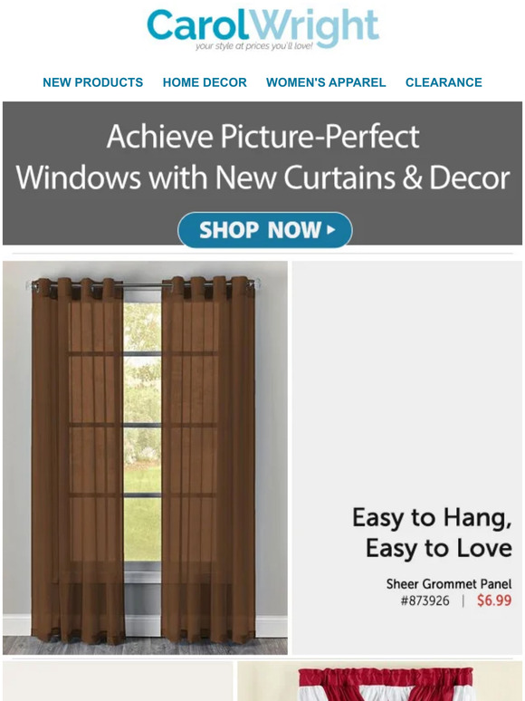 Carol Wright: Achieve Picture-Perfect Windows with New Curtains & Decor ...
