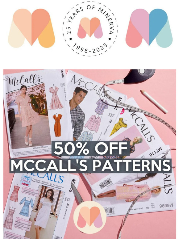 Minerva: Top McCall's patterns for knit fabric | Milled