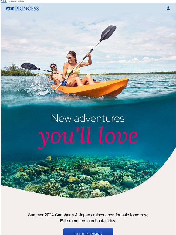 Princess Cruises: You’ll ️ new Summer 2024 Caribbean & Japan cruises ...