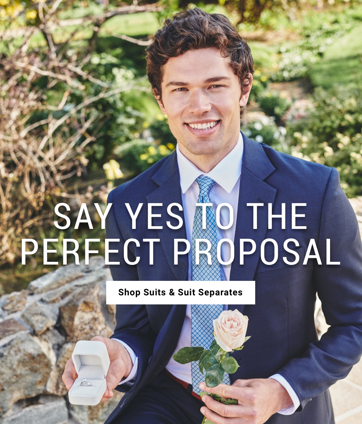 Men's Wearhouse: Sharp suits for an unforgettable proposal | Milled