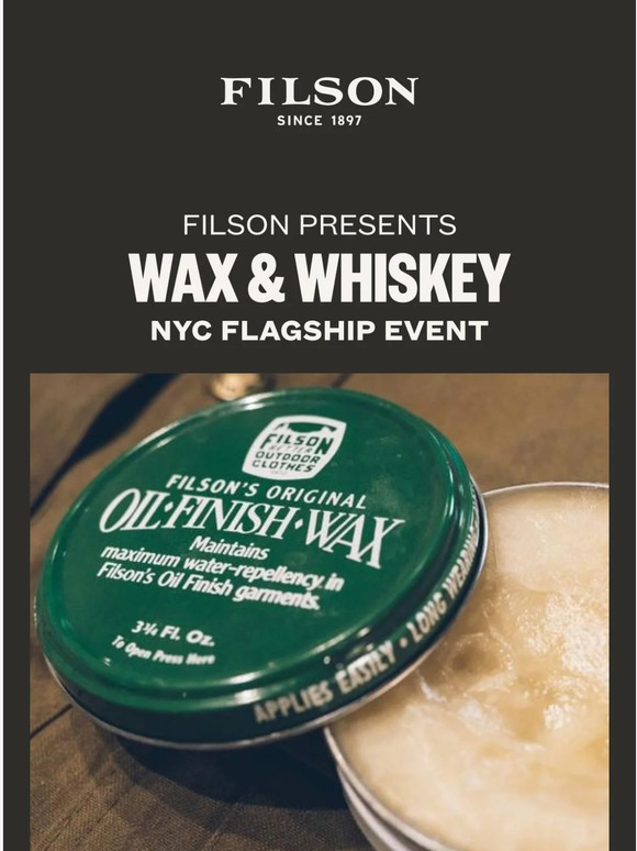 Filson: Filson Presents: Whiskey & Wax | Milled