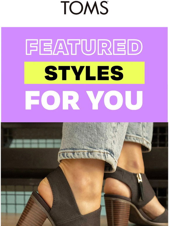 TOMS Surprise Sale: Open to find your new favorite style 😍 | Milled