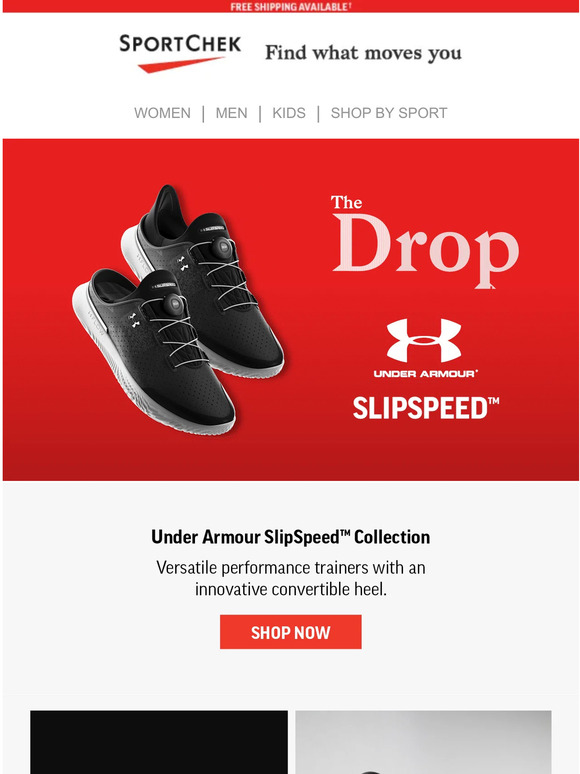 Sport Chek: The Drop: Under Armour SlipSpeed | Milled