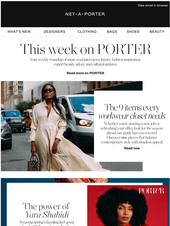 Net-A-Porter: 9 ways to refresh your workwear closet | Milled
