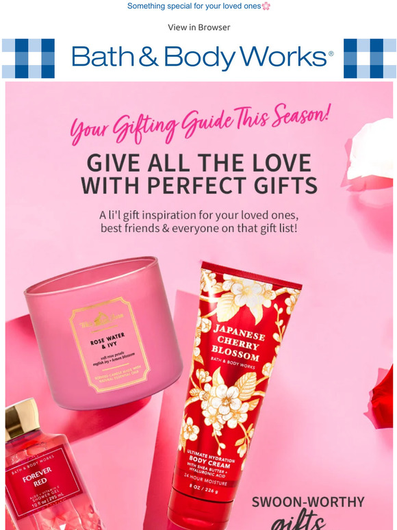 Bath & Body Works: The day of gifting is here! 🎁 | Milled