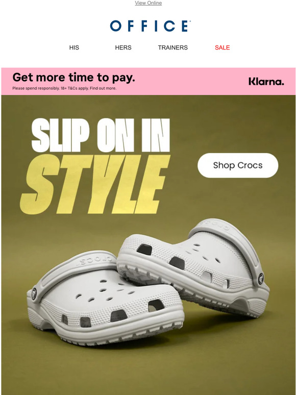 Office Shoes: Trending: Crocs 🔥 | Milled