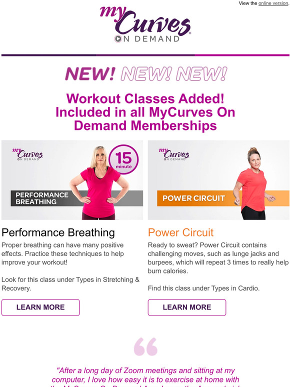 MyCurves On Demand: Master the art of breathing and become a workout ...