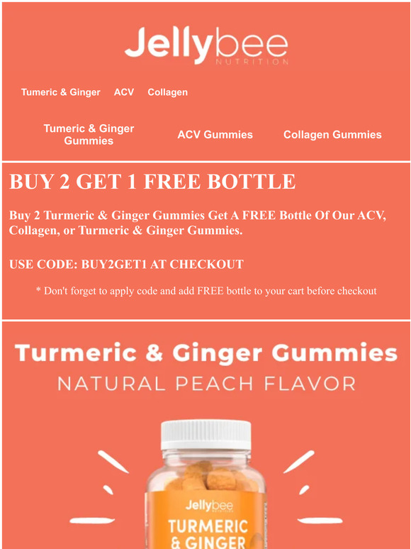 JellyBee: 😍 BOGO: Buy 2 Get 1 Bottle Free | Milled