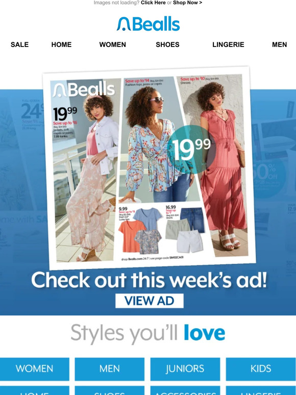 Bealls Florida: Your new weekly ad is here! | Milled