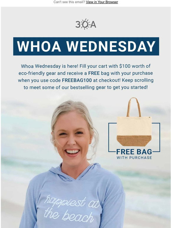 30A Gear: Whoa Wednesday is here! ☀️ | Milled