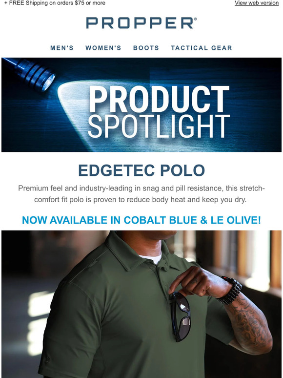 Propper: Our Favorite Polos Now Available in NEW Colors! | Milled