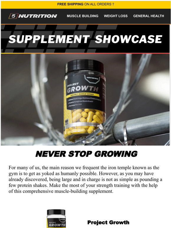 5 Star Nutrition: Ready to pack on some serious size? 💪 | Milled