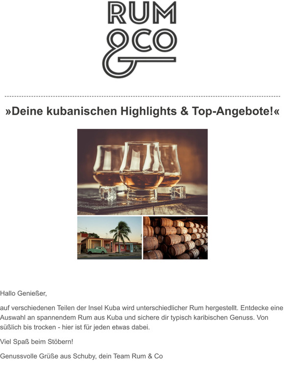 Rum & Co: Typisch karibischer Genuss mit Rum aus Kuba! | Milled