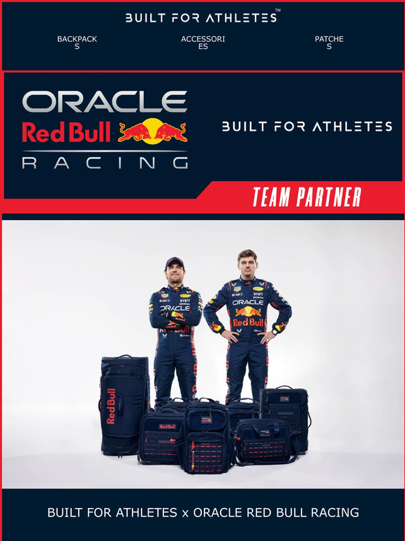 Built for Athletes: Oracle Red Bull Racing x Built For Athletes | Milled