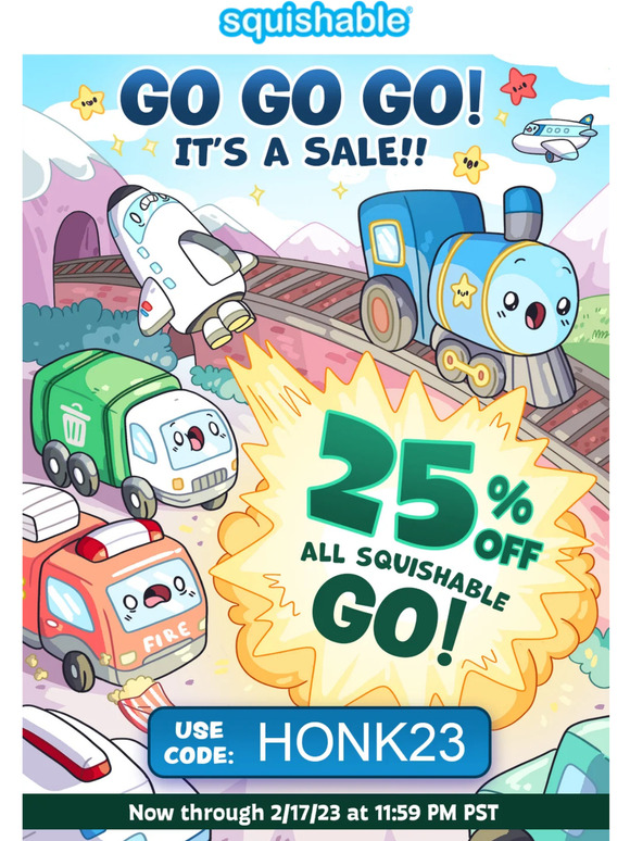 Squishable: The GO sale that made history! | Milled