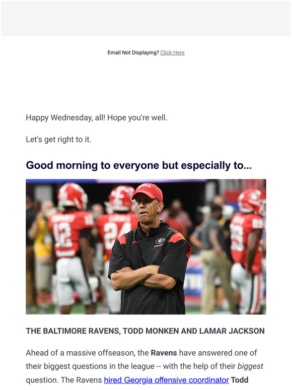 CBS All Access: Why Todd Monken hire is a big deal for Lamar Jackson ...