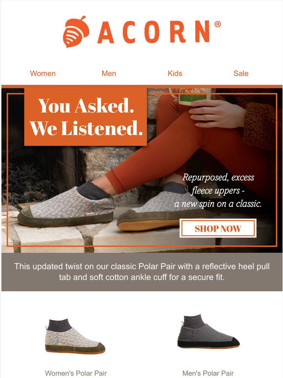 Acorn: You asked. We listened. Our heritage Polar Pair reinvented and ...