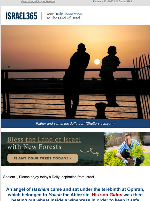 Israel365: Gideon's Proud Legacy of Respect | Milled