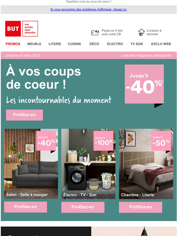 BUT: Jusqu’à -40% sur les incontournables du moment | Milled