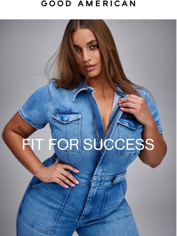 Good American: FIT FOR SUCCESS JUMPSUIT | Milled