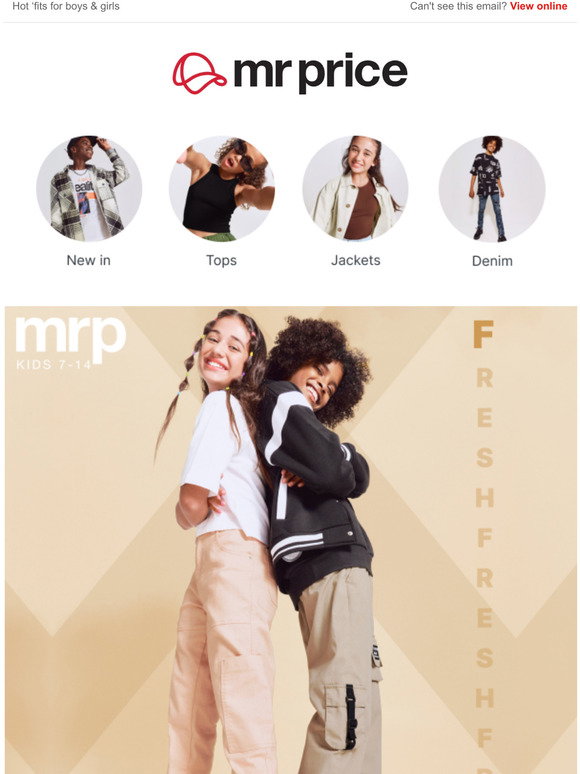 Mr Price: Kids flexin’ for under R150 🙌 | Milled