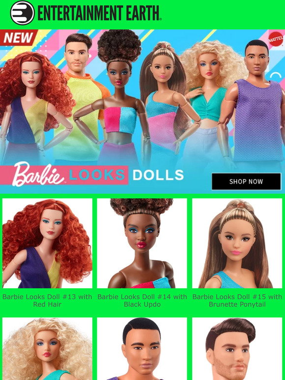 Entertainment Earth: Pre-Order New Barbie Looks Dolls! | Milled