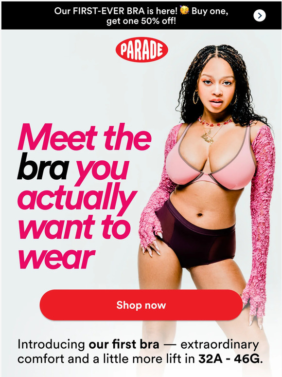 Parade: Meet our first-ever BRA | Milled