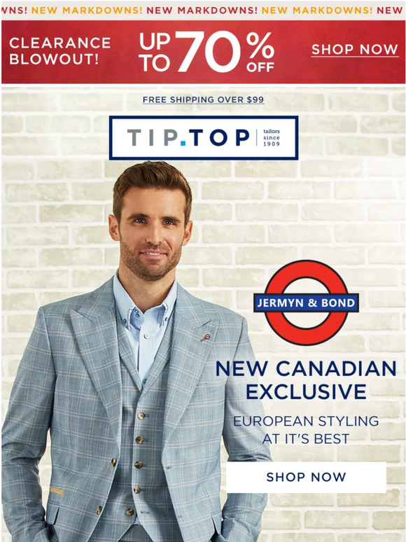Tip Top Canada: INVENTORY BLOWOUT | Milled