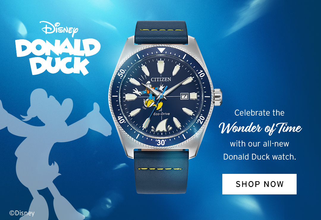 Citizen: Own a piece of Disney history with the all-new Donald Duck ...