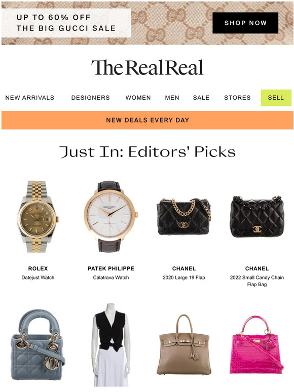 The RealReal: New Luxury to Obsess Over | Milled