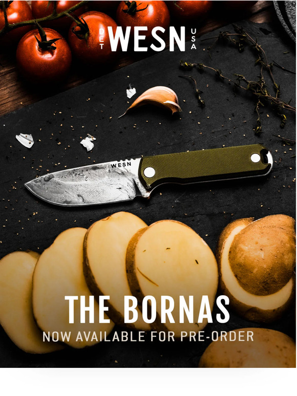 WESN: Pre Order Our New Knife | Milled
