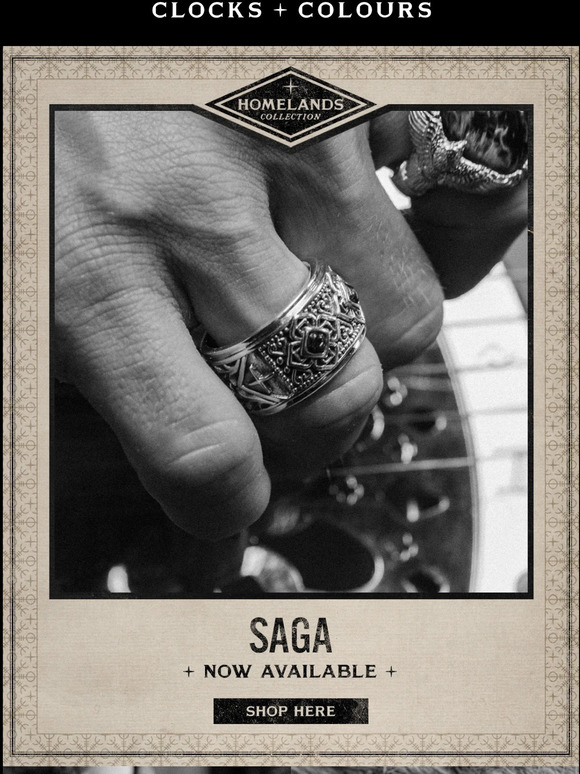 Clocks and Colours: The Saga Ring — Now Available | Milled