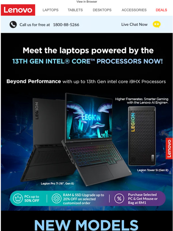 Lenovo US: 😀Meet the laptops powered by the 13th Gen Intel® Core ...