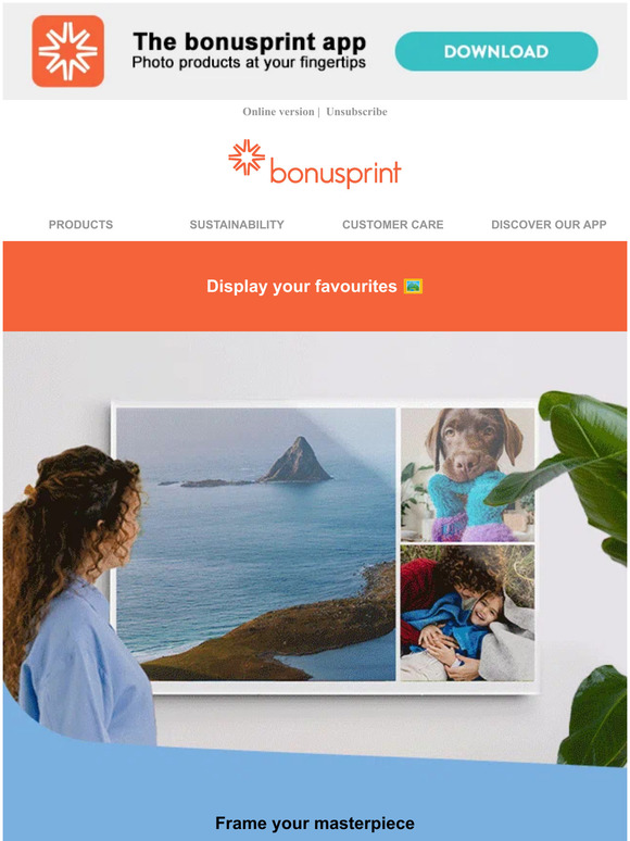 BonusPrint: Put your favourite photos on display | Milled