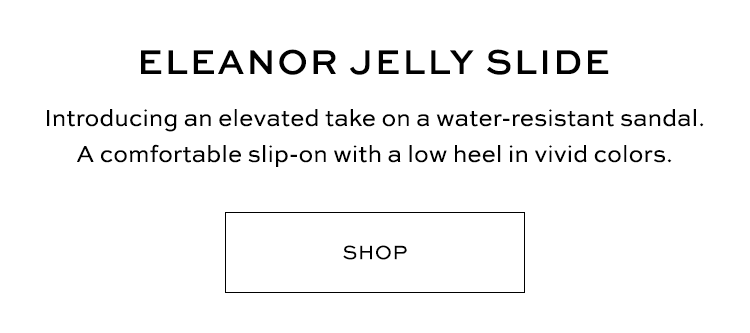 Tory Burch: Introducing the Eleanor Jelly Slide | Milled